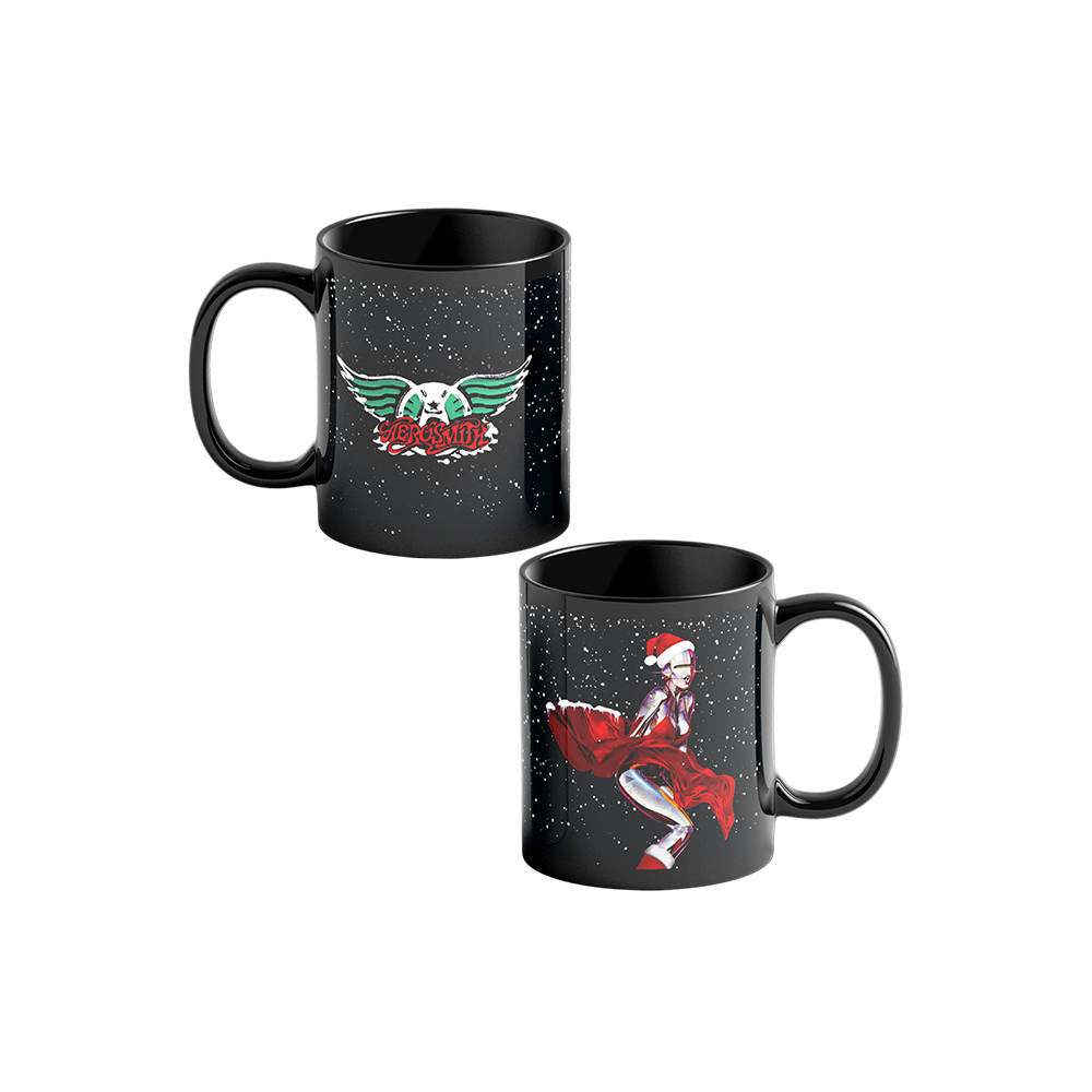 Just Push Play Holiday Mug - Aerosmith Official Store